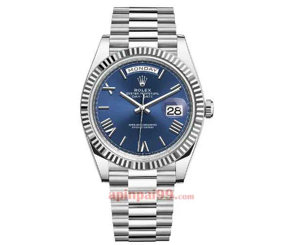 ブライトブルーロレックスデイデイトプラチナ228236